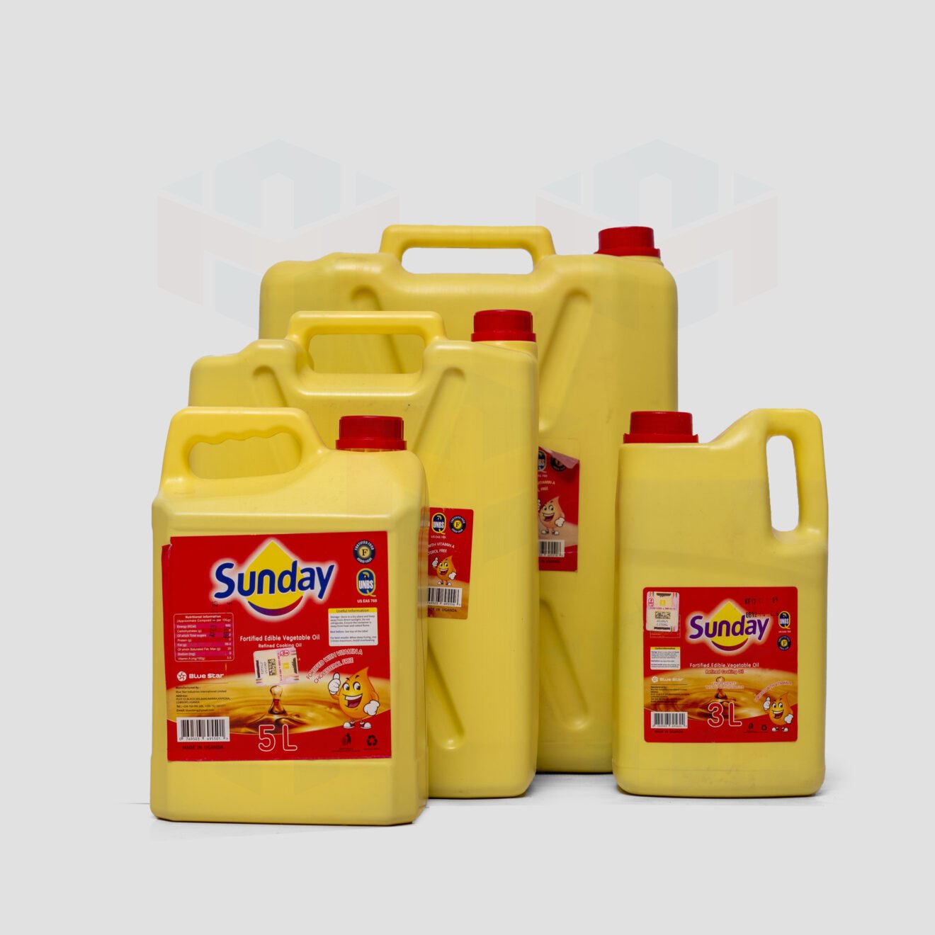 Sunday Fortified Edible Vegetable Oil (Various Pack Sizes) - MIA ...