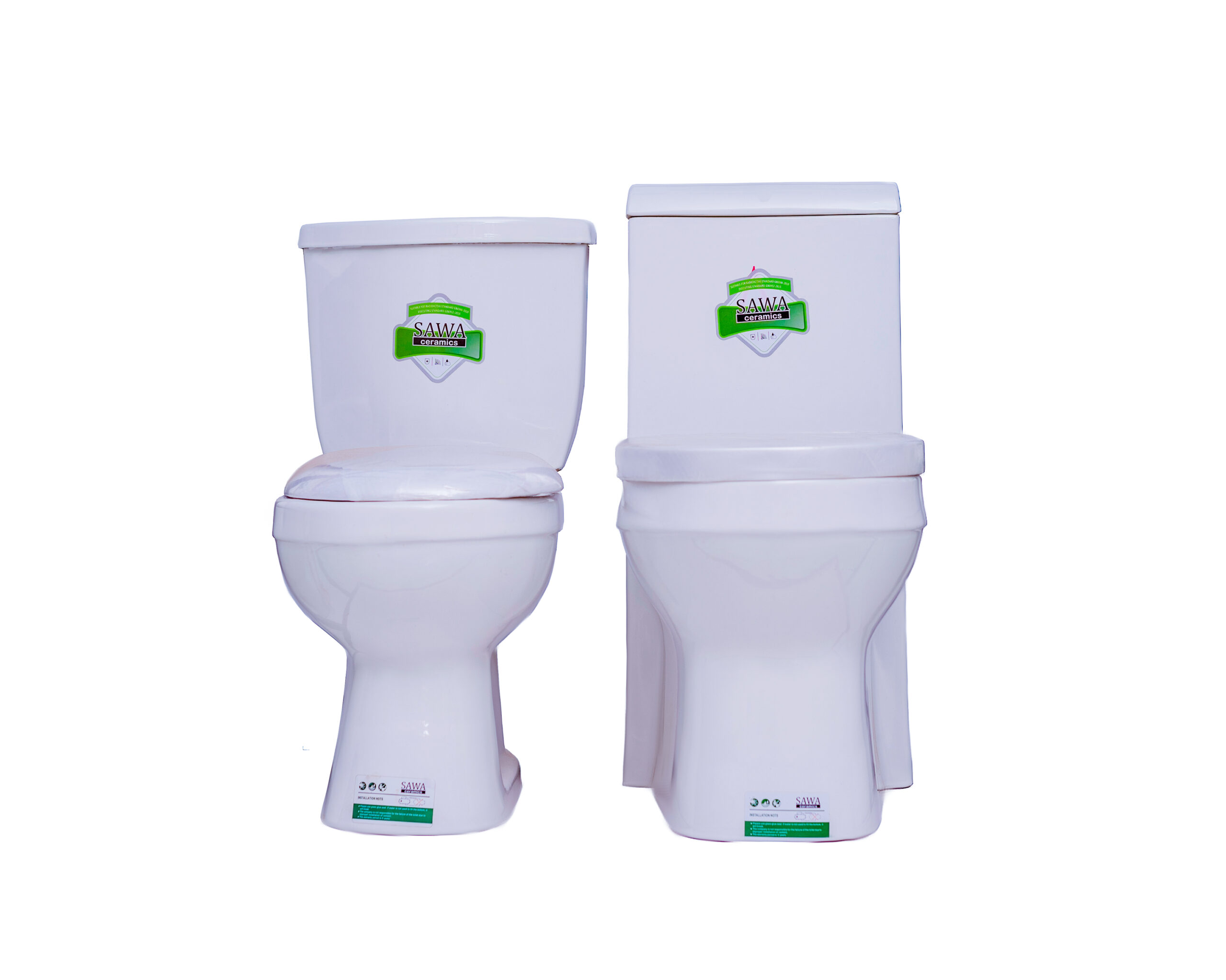 Dual SAWA Ceramic Toilet Set - MIA UgandaMIA Uganda