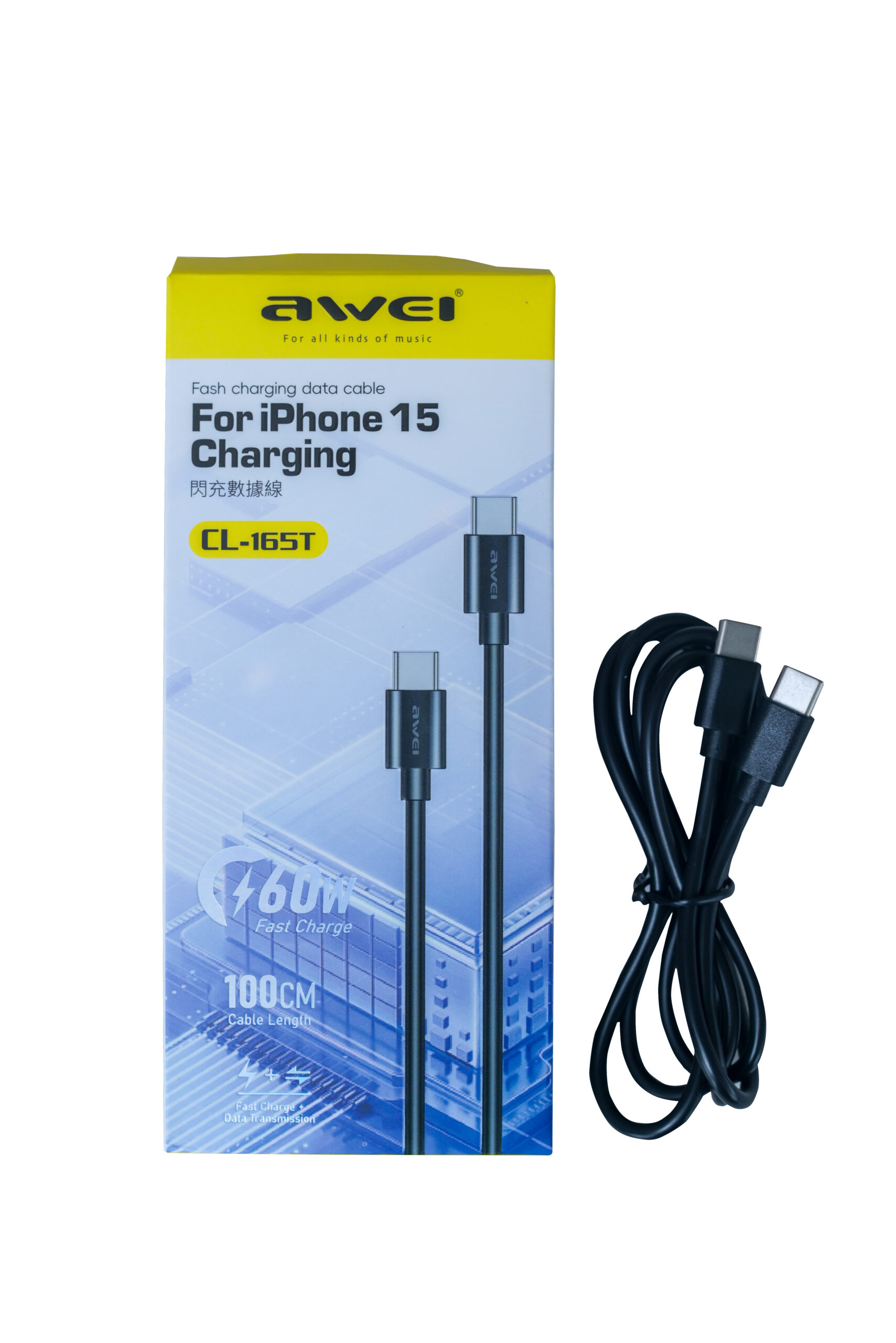 Awei CL-165T Type-C Cable - MIA UgandaMIA Uganda